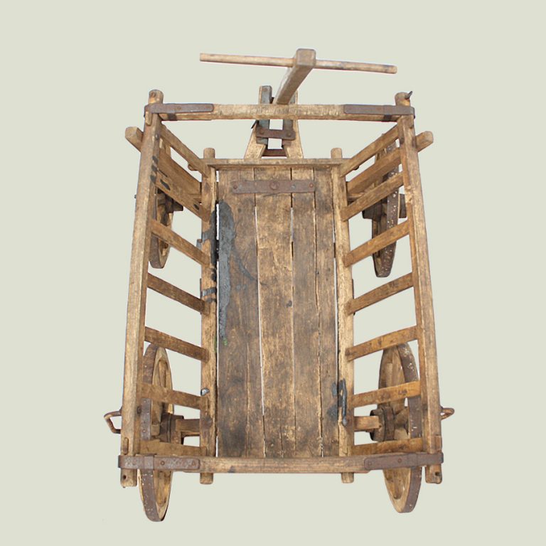 Antique Wooden Hand Cart - Vintage Matters