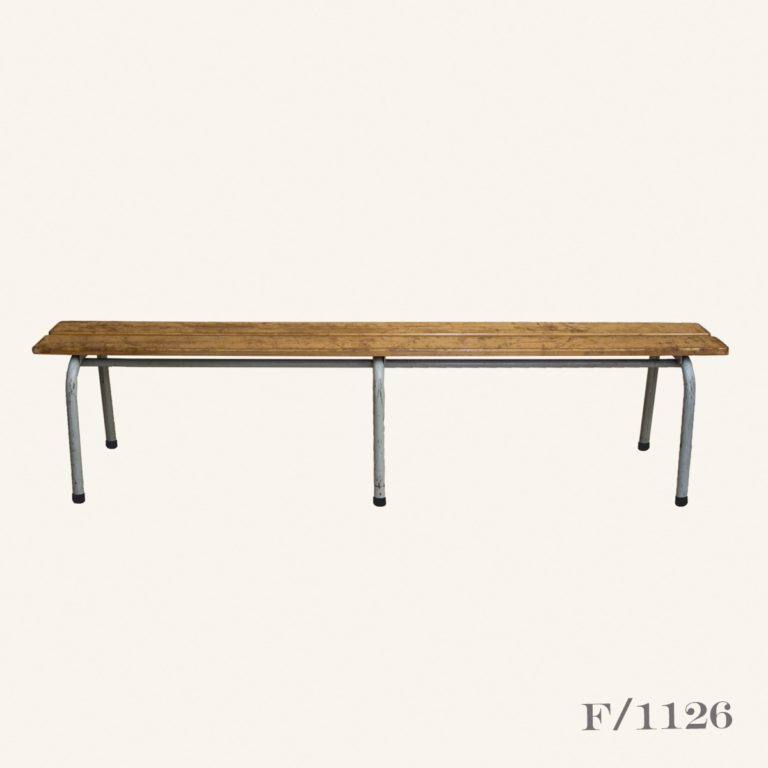 Vintage Industrial School Bench – Vintage Matters