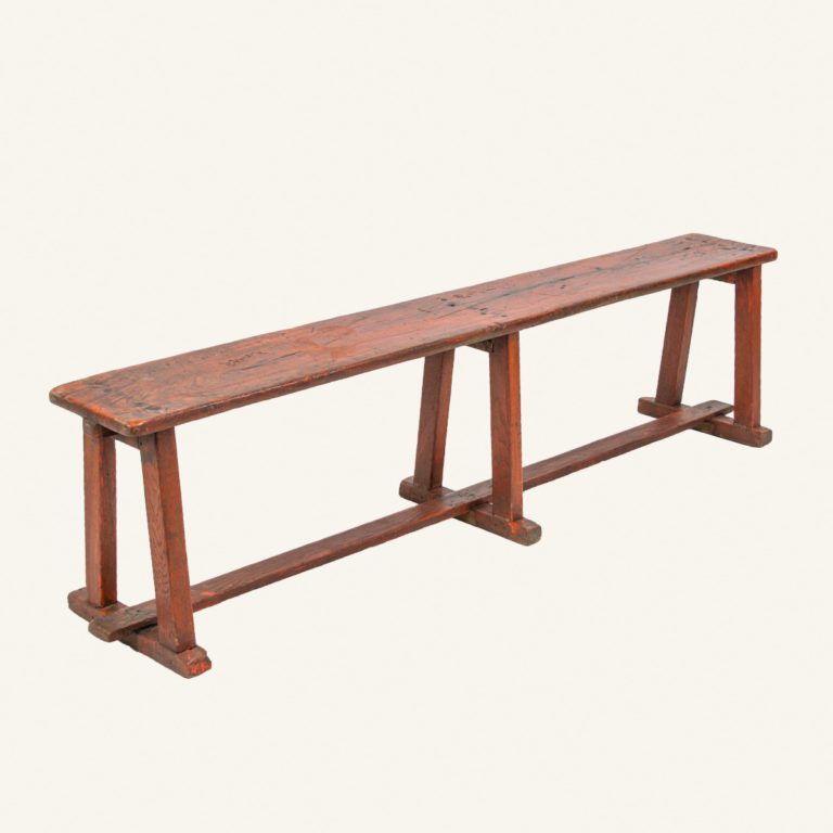Vintage Pine School Bench – Vintage Matters